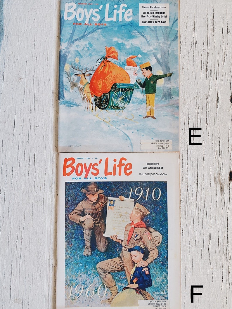 Vintage Boys Life Magazine for All Boys, 1950s, Coca Cola Ad 7up Ad ...