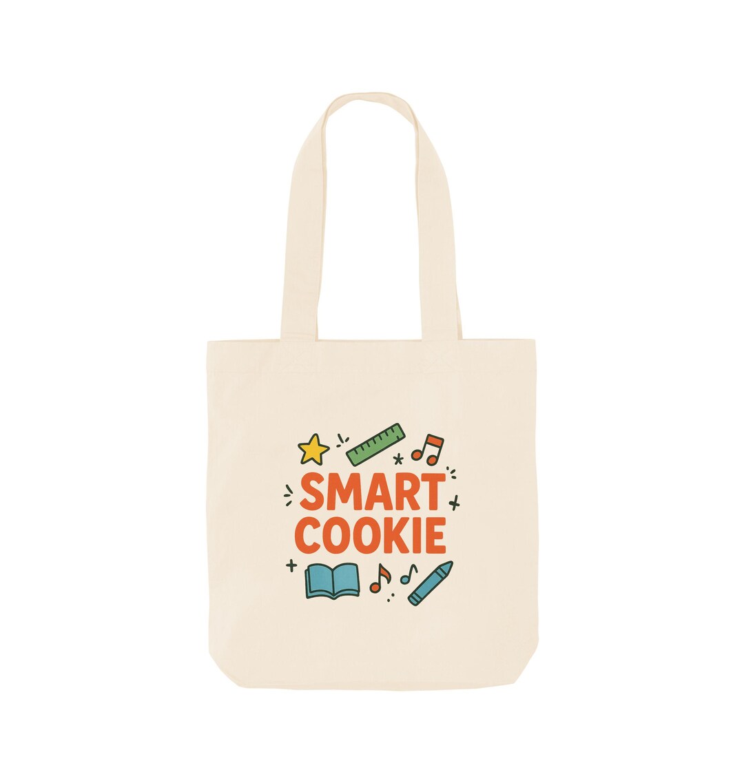 Smart Cookie - Tote Bag for Kids / School / Activity Bag - Etsy