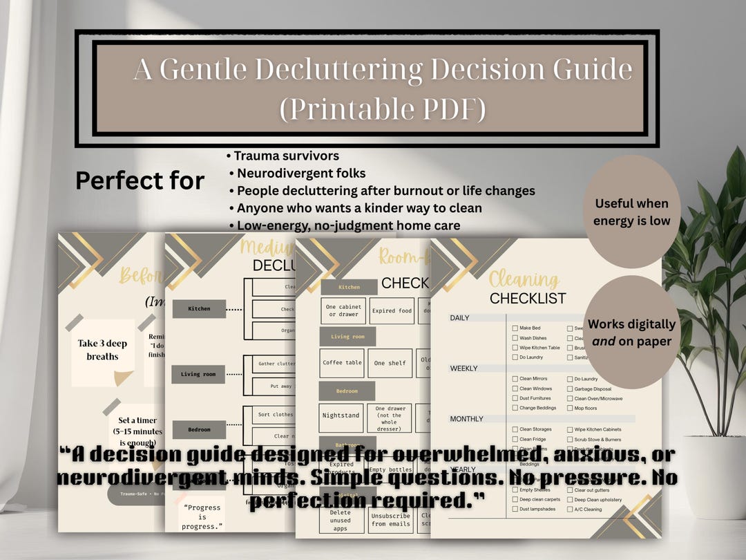 Declutter Your Home | Choirs Checklists | Decluttering Guide ...