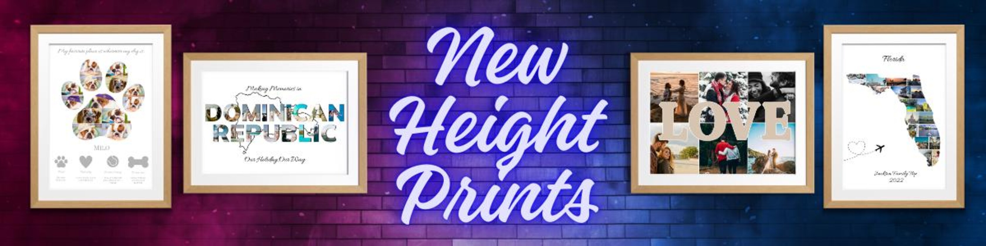 NewHeightPrintsStore - Etsy UK