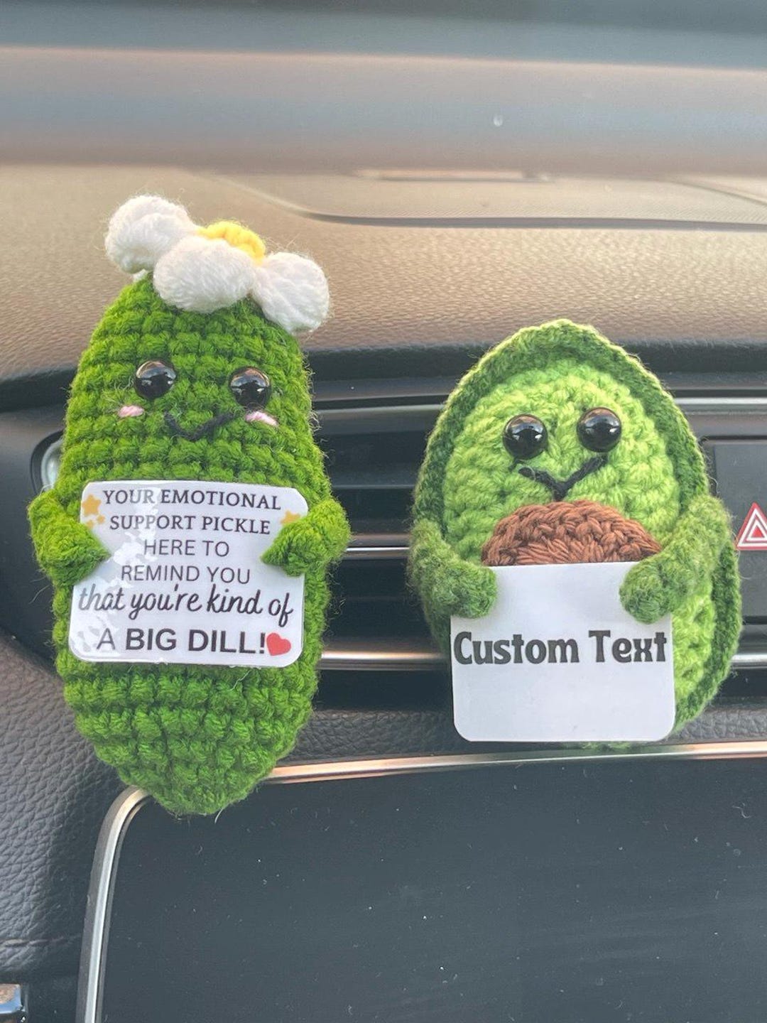 Funny Car Accessories – Cute Veggie & Fruit Car Vent Clip With Custom ...