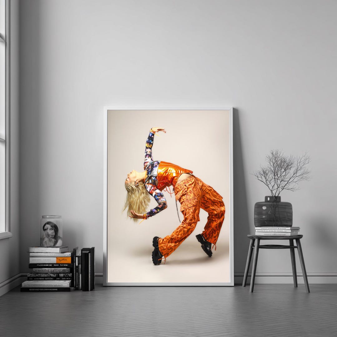 Dance Photography Print, Female Movement, Gym Studio Art (digital ...