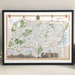 Islington london Borough Retro Map Giclee Print - Etsy