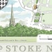 Stoke Newington (N16) Illustrated Map Giclee Print - Etsy