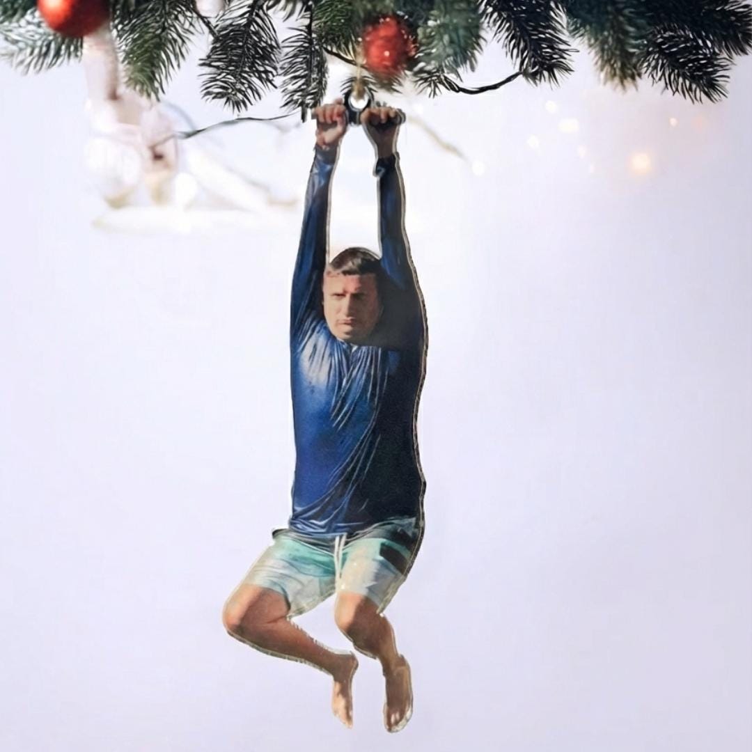 Tim Robinson Zipline Meme Christmas Ornament , I Think You Should Leave ...