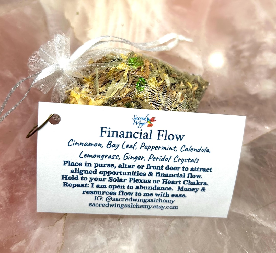 ABUNDANCE SACHET- Prosperity, Flow & Expansion Blessing Bundle W ...