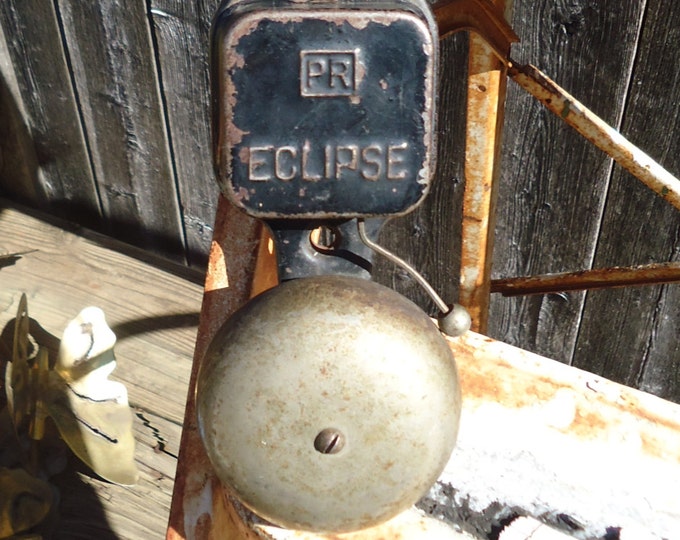 Antique Metal PR Eclipse Doorbell or Alarm Bell - Etsy