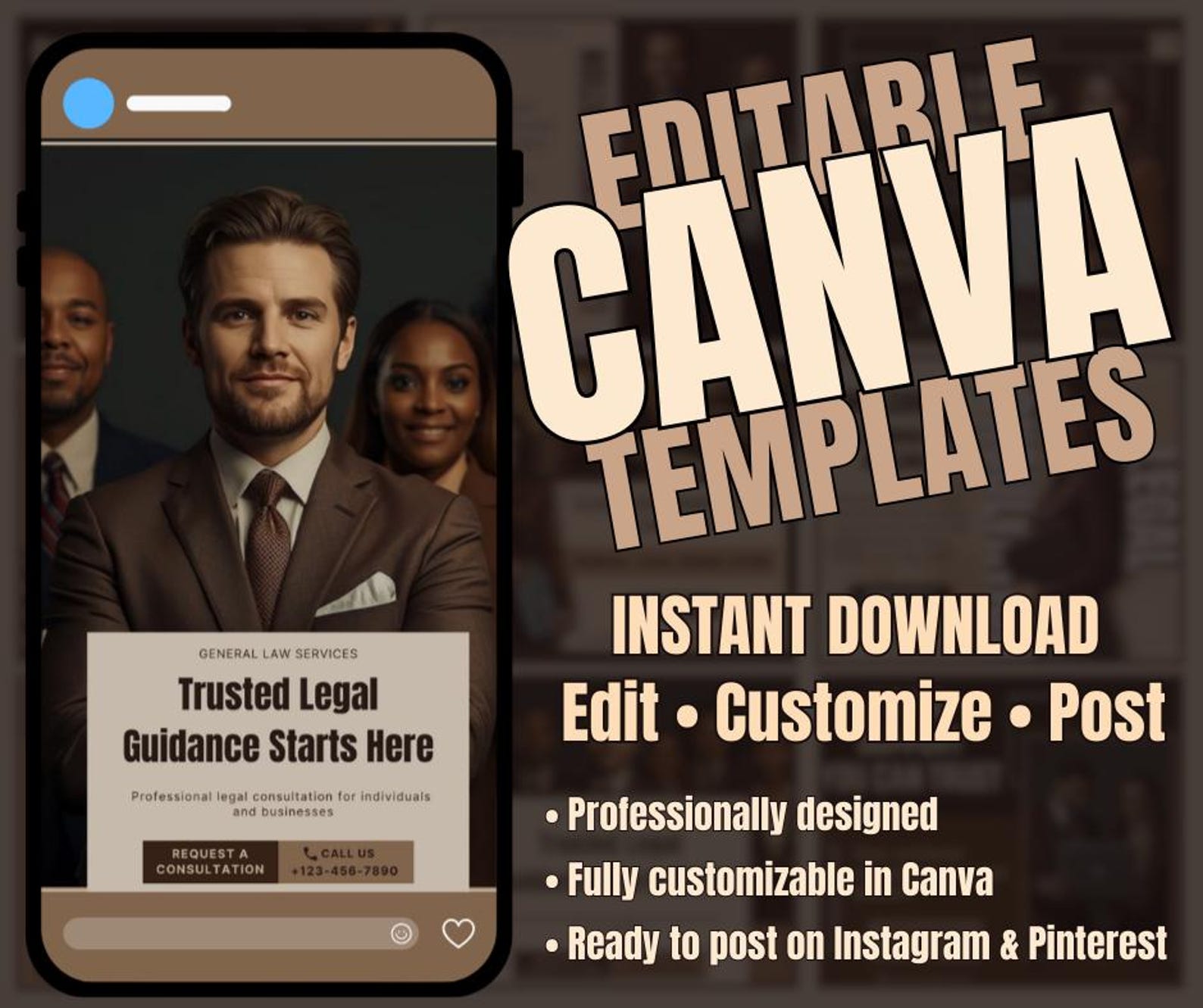 Clean, Professional Legal Posts You Can Edit in Minutes - Etsy
