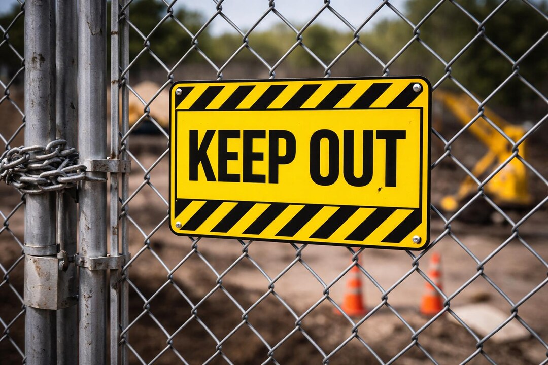 Keep Out Sign Printable | Yellow & Black Warning Sign (digital Download ...