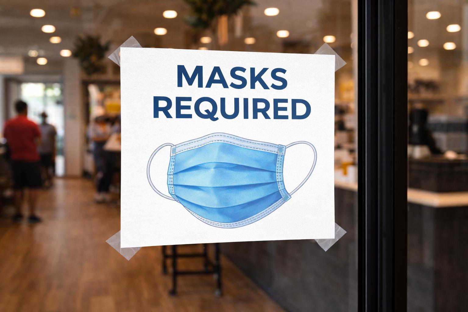 Masks Required Sign | Printable Safety Poster (digital Download) - Etsy