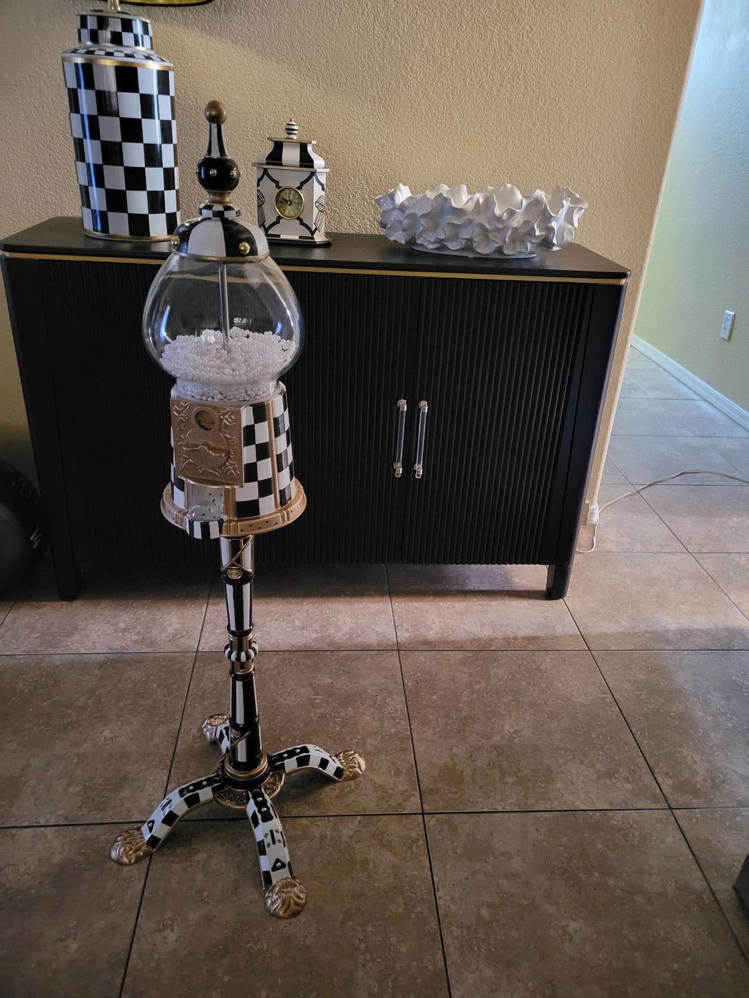 Hand Painted Gumball Machine - Etsy