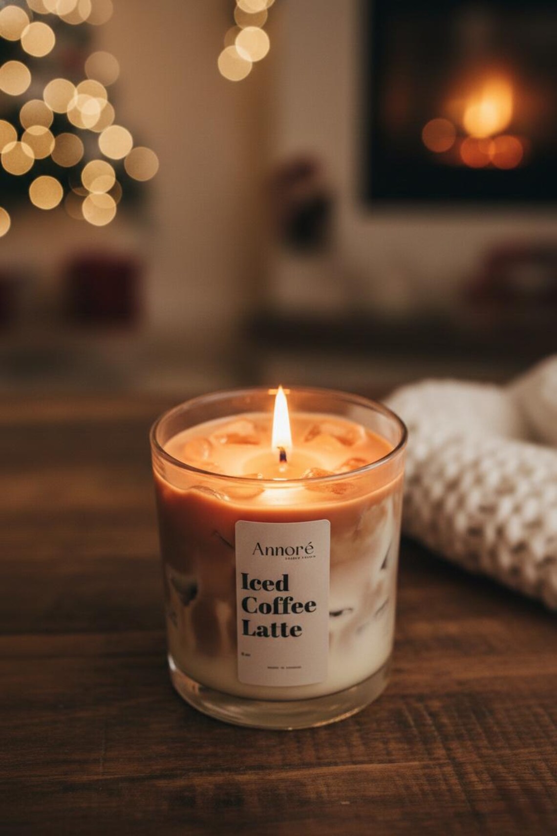 Iced Coffee Latte – Handmade Soy Candle (8oz) - Etsy