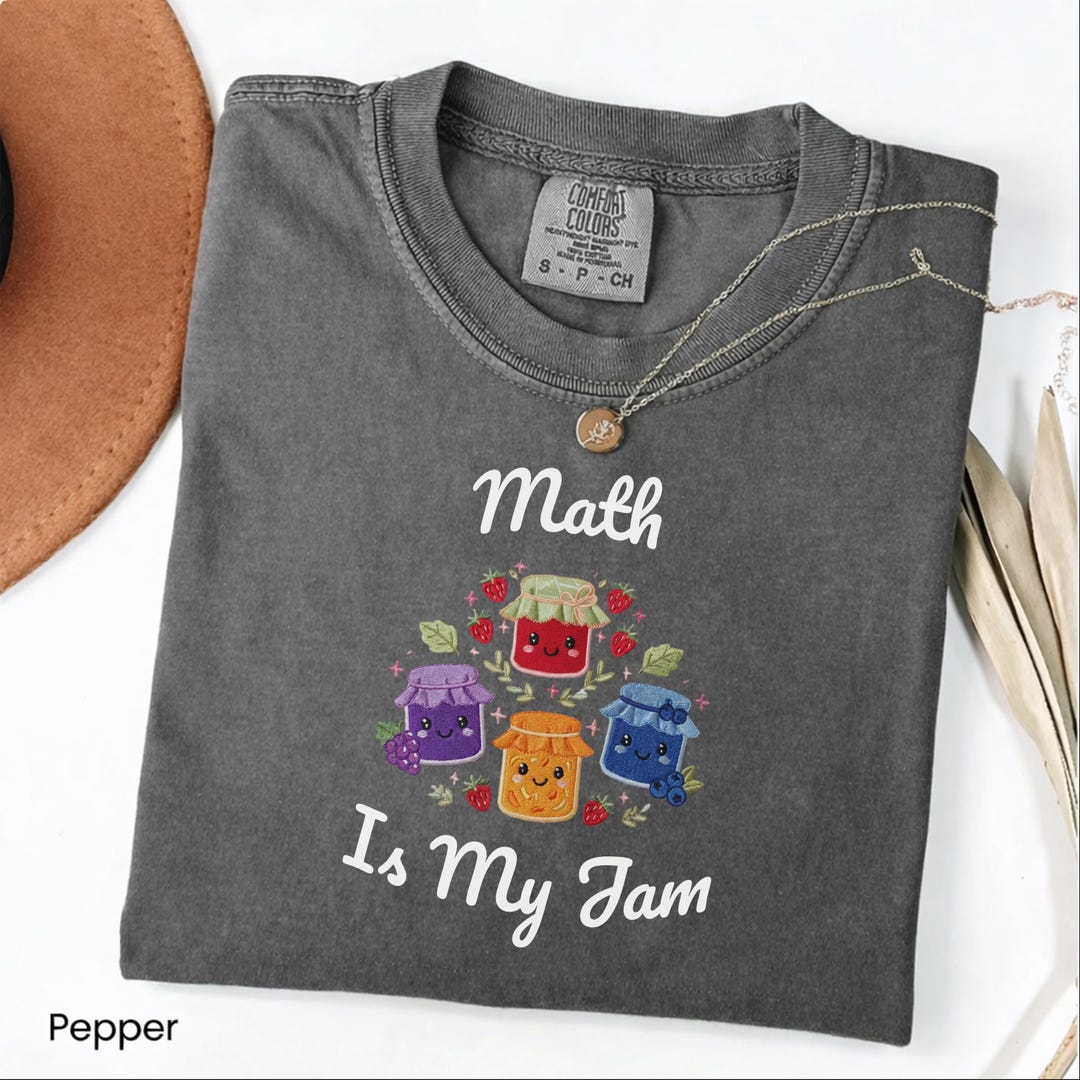 Math Lover Shirt, Math is My Jam, Stem Mathematician Math Lover ...