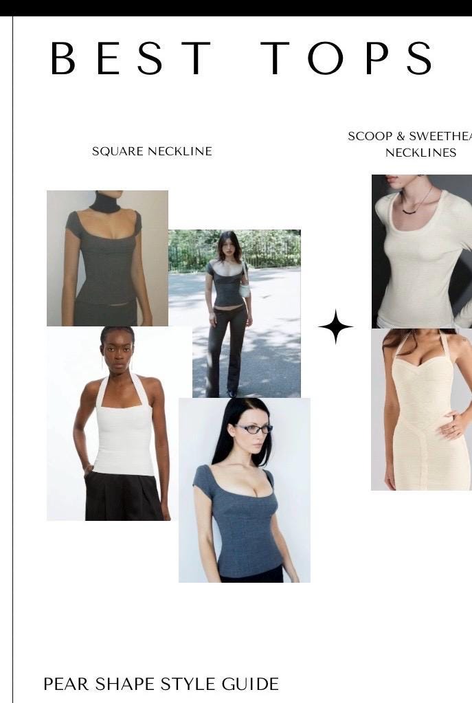 Pear Shape Body Style Guide - Etsy