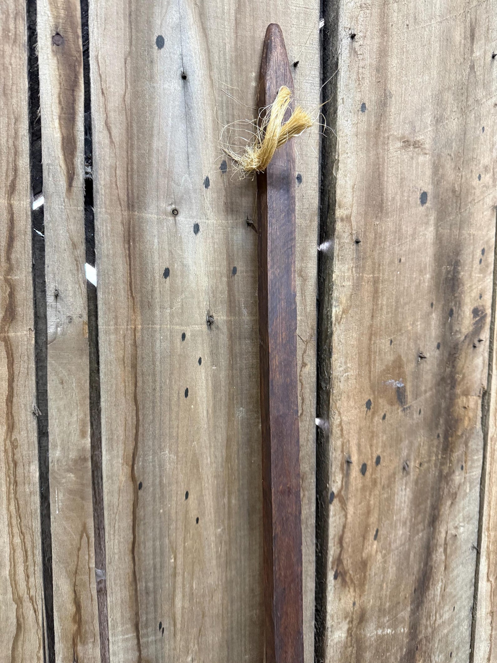 Handcrafted Tobacco Stick Walking Stick – Authentic Kentucky Burley ...
