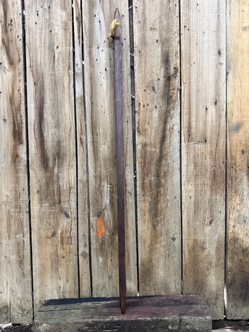 Handcrafted Tobacco Stick Walking Stick – Authentic Kentucky Burley ...