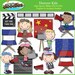African American Boys and Girls Kids Clipart Multi Cultural Children ...