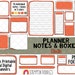 Planner Notes & Boxes Elodie Planner Templates Digital Planner ...