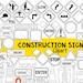 Construction Signs Clipart - Road Work Sign - Traffic Cone ...
