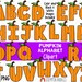 Pumpkin Alphabet Clipart Cute Pumpkin Clip Art Pumpkin Numbers Math ...