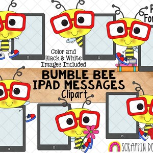 Bumble Bee Clipart Bundle - Commercial Use - Sublimation - Hand Drawn ...
