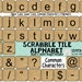 Scrabble Tile Clipart - Wooden Tile Alphabet Clipart - PNG Printable ...