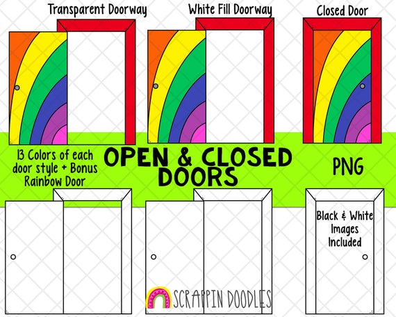 Closing A Door Clipart