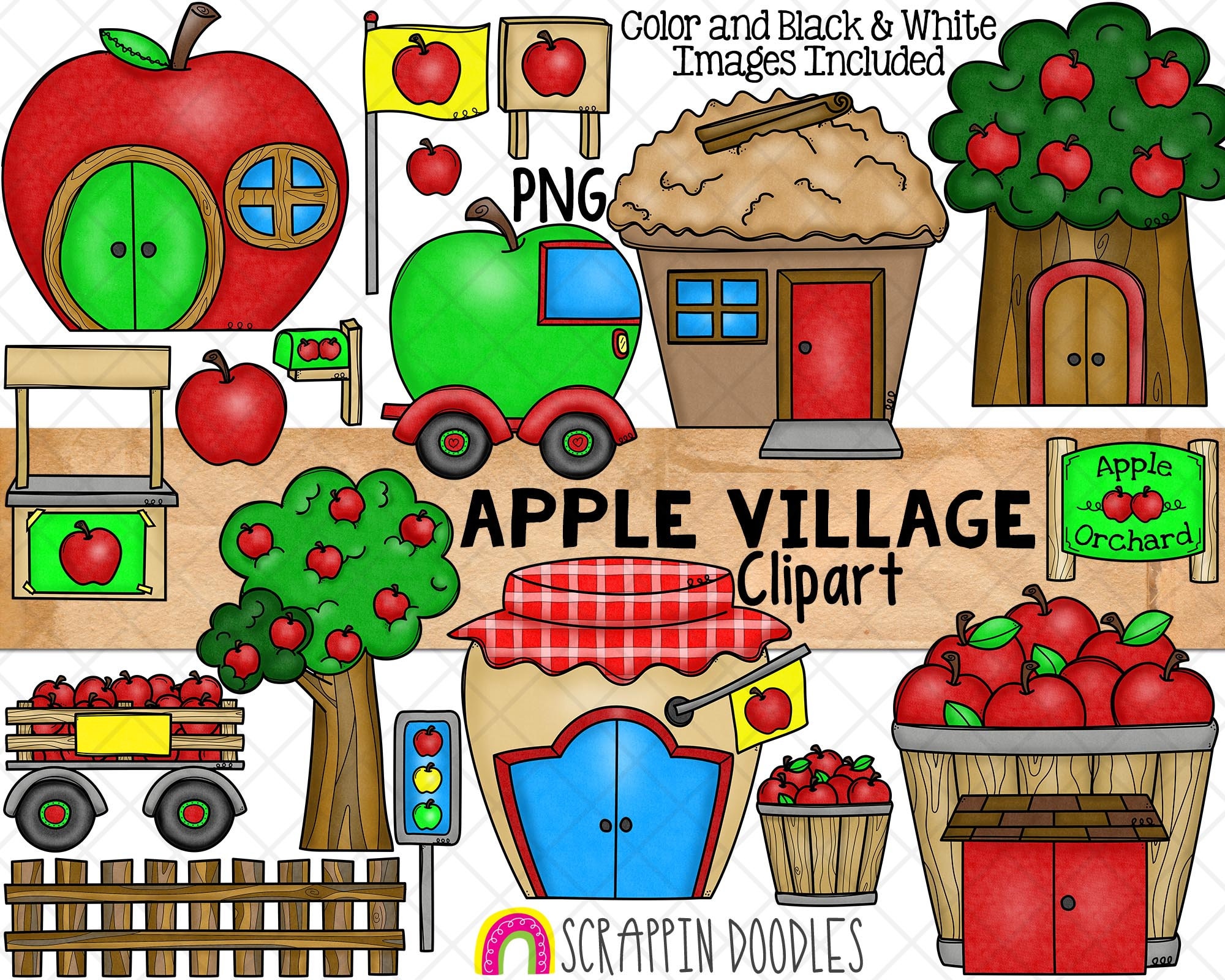 Apple Tree Goddess Clipart