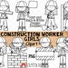 Construction Worker Clipart Girls Doing Construction Brick Layer ...