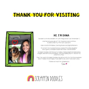 Daily Routine Clipart - Doodle Girls Clip Art - Kids - Chores ...