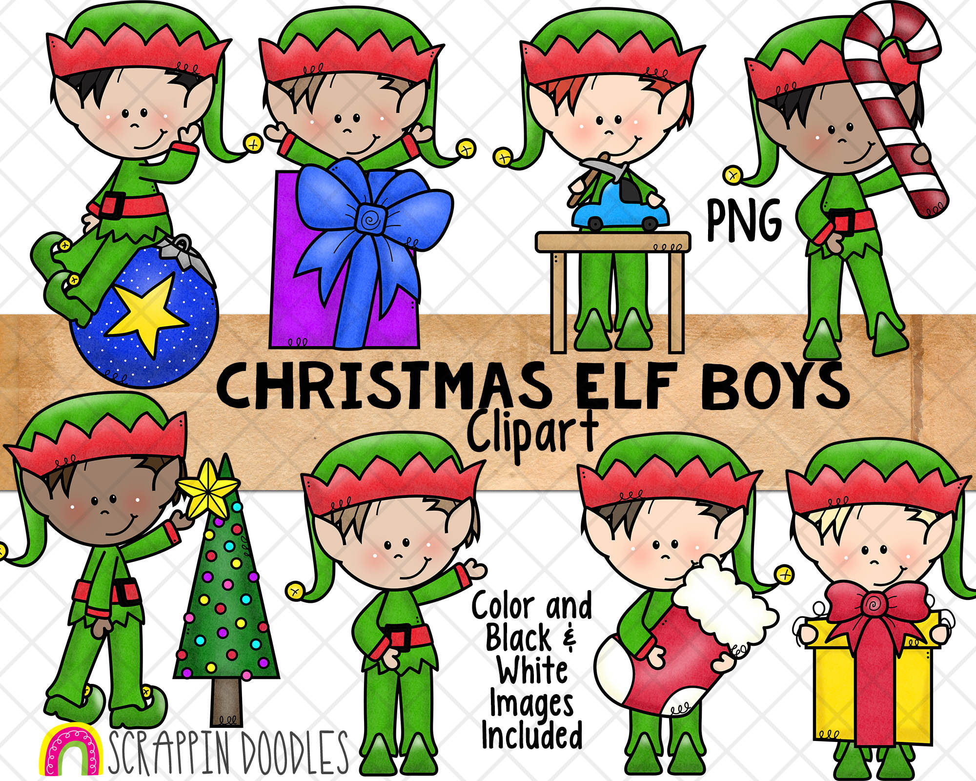 Sinistral Elves Clipart