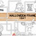 Halloween Frames Clip Art - Halloween Graphics - Frankenstein Clipart ...