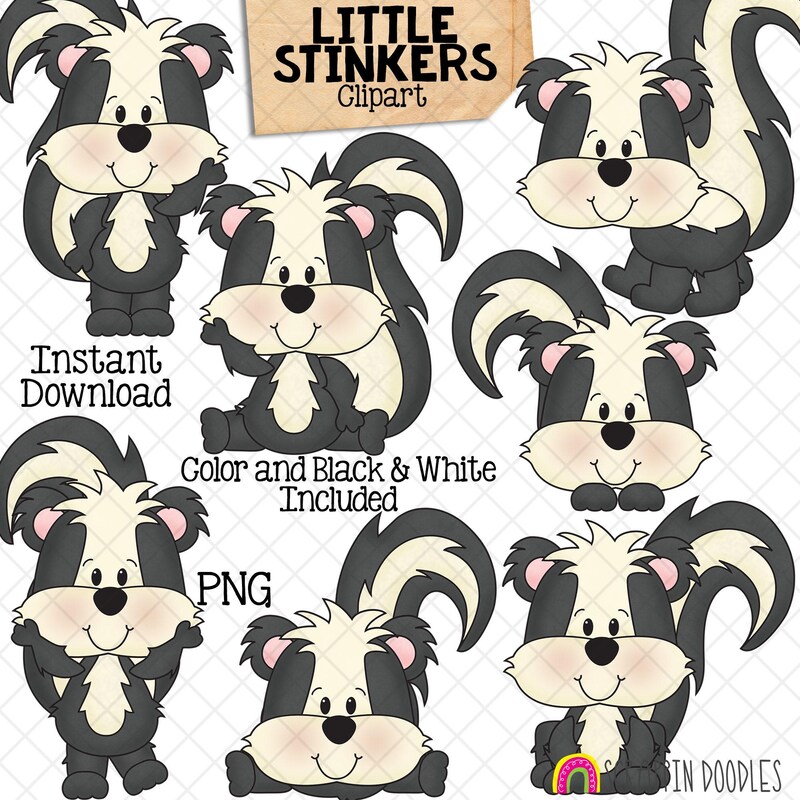 Skunk Sticker - Etsy