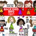 Backyard BBQ Clipart doodle Girls Barbecue Clipart Picnic Clipart ...
