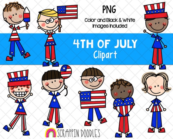 Patriotic Clipart Black And White