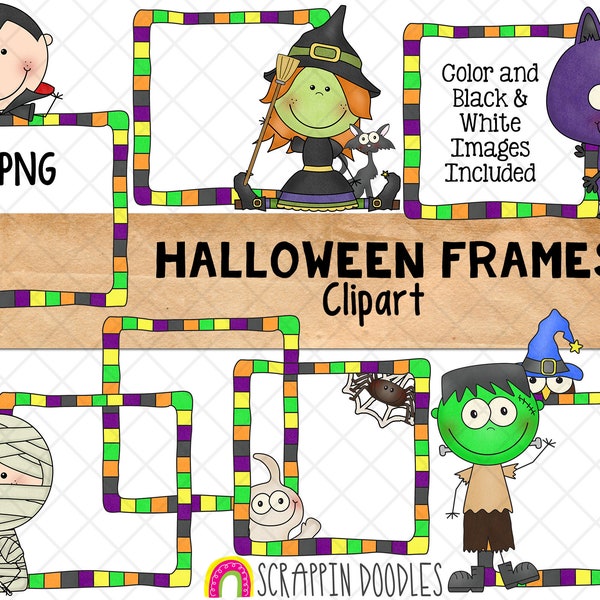 Halloween Frames - Etsy
