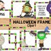 Halloween Frames Clip Art - Halloween Graphics - Frankenstein Clipart ...