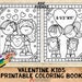 Valentine Kids Coloring Book - Valentine's Day Coloring Pages ...