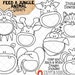Feed A Jungle Animal Clipart - Feeding Open Mouth Animals - Elephant ...