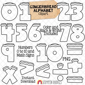 Gingerbread Alphabet Clipart - Ginger Bread Cookie Letters Clip Art ...