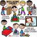 Household Chores Clipart - Doodle Boys Clip Art - Kids Doing Chores ...