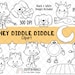 Hey Diddle Diddle Clip Art - Nursery Rhyme Clipart - Kids Story Clipart ...
