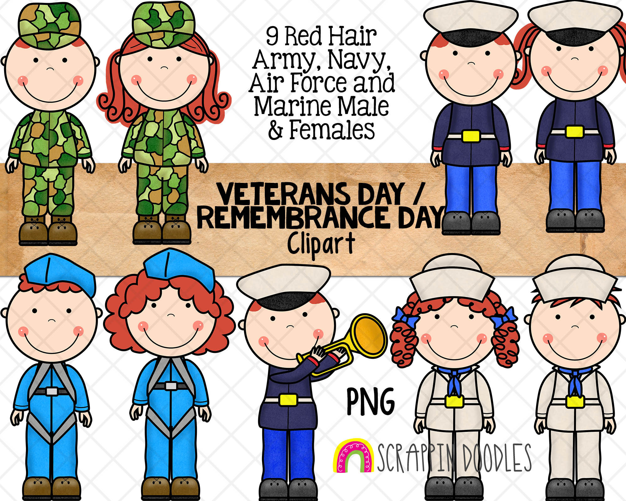 Remembrance Day Clip Art Veterans Day Clipart Army Military Navy Air ...