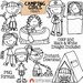 Camping Clipart - Doodle Boys Camping - Backpacking - Hiking - Campfire ...