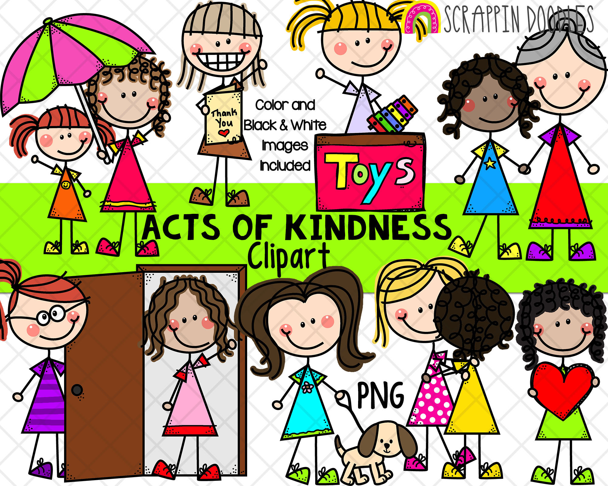 Showing Kindness Clipart