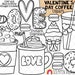 Valentines Day Coffee Clipart - Valentine LOVE Cookie Graphics ...