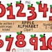Apple Alphabet Clipart - Apple Letters Clip Art - Numbers - PNG ...