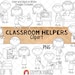 Classroom Helpers Clipart - Kids Doing Classroom Chores Clipart ...
