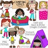 Acts of Kindness Clipart - Doodle Girls - Holding Umbrella - Walking ...