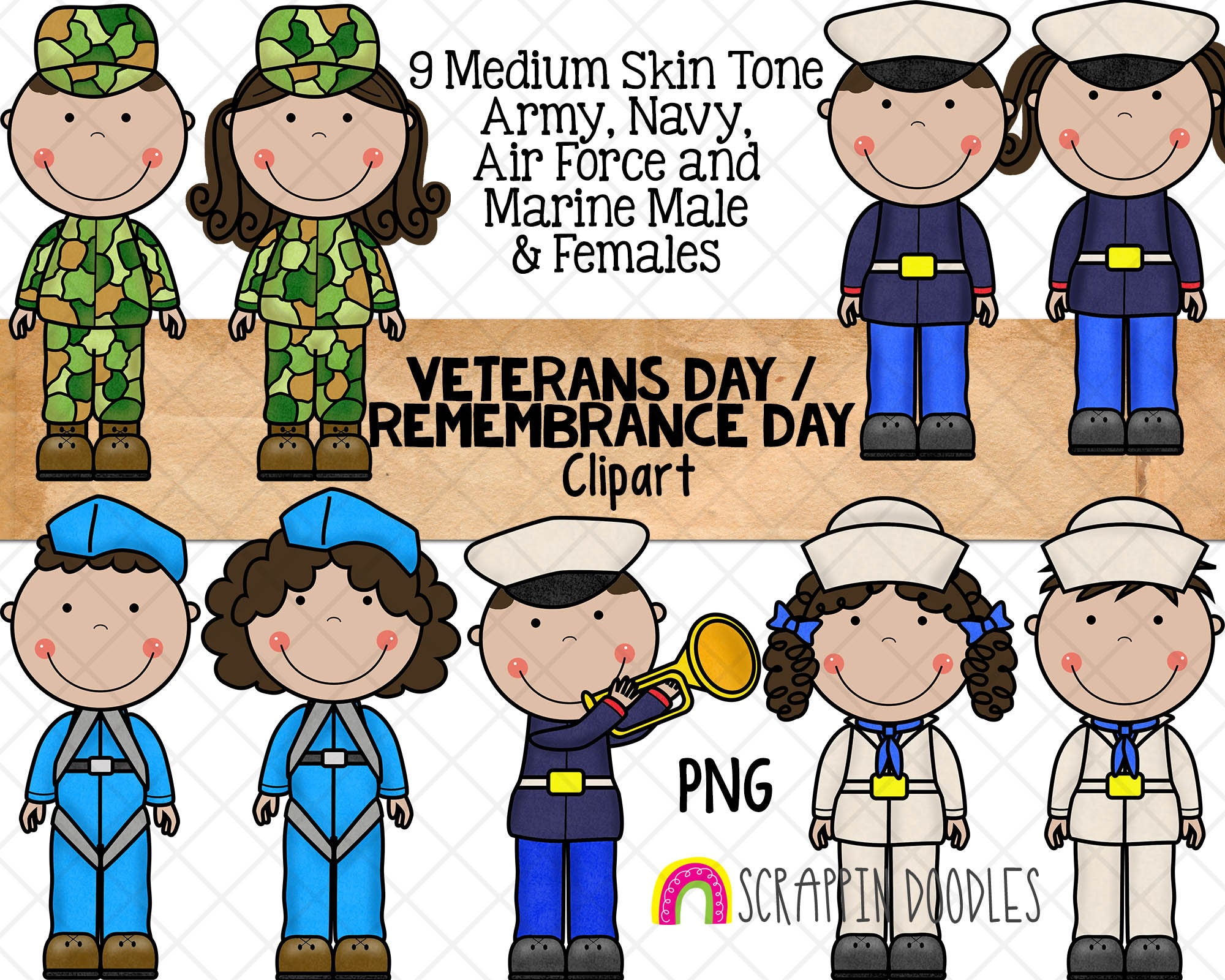 Remembrance Day Clip Art Veterans Day Clipart Army Military Navy Air ...